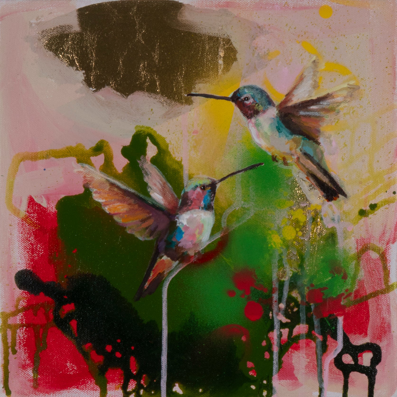 A Dance in Bloomlight – Original Painting – Aranka Fazekas Fine Art ...